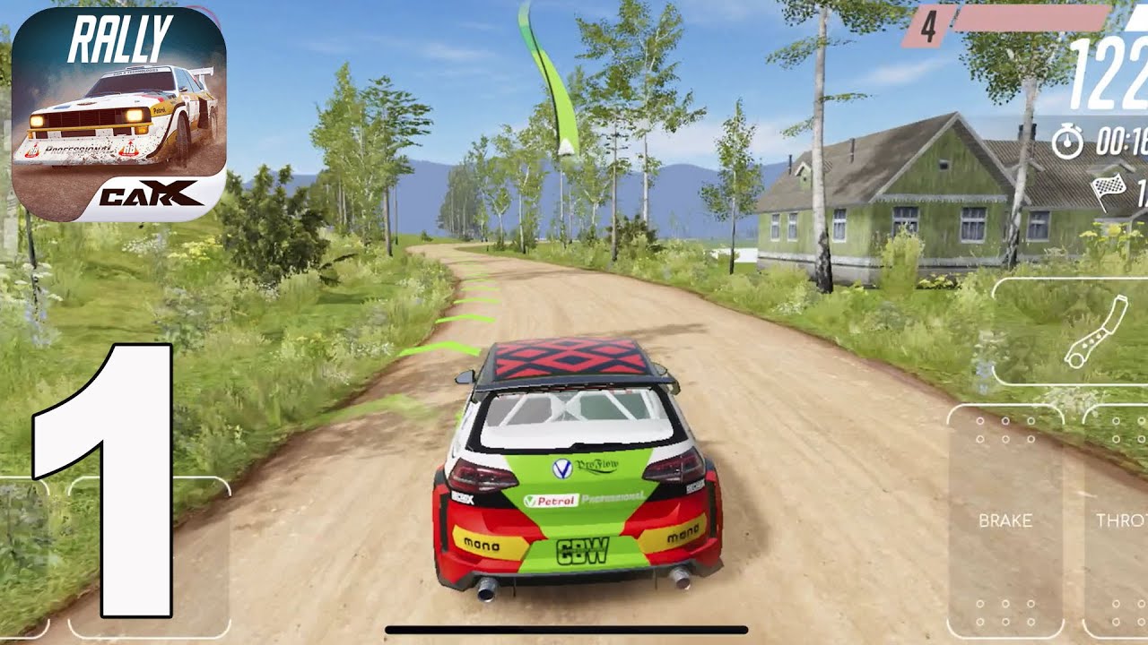CarX Rally - Gameplay Walkthrough part 1(iOS, Android) - YouTube