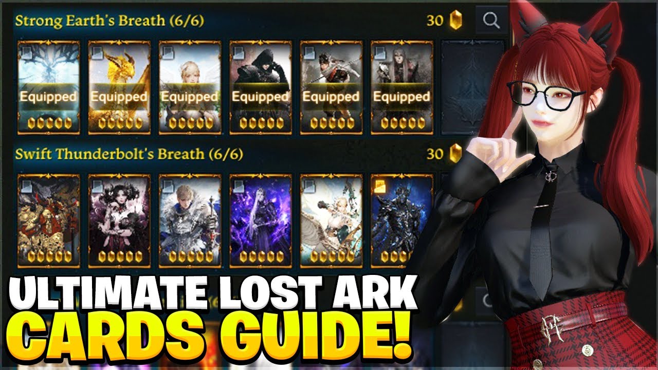 Ultimate Lost Ark Cards Guide! Raid Card Sets & Free Cards - YouTube