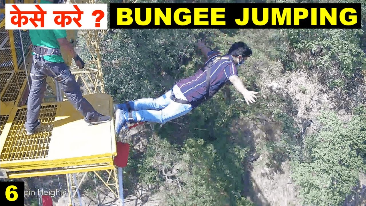 Bunjee Jumping Experience in Rishikesh | Complete info on how to do ...