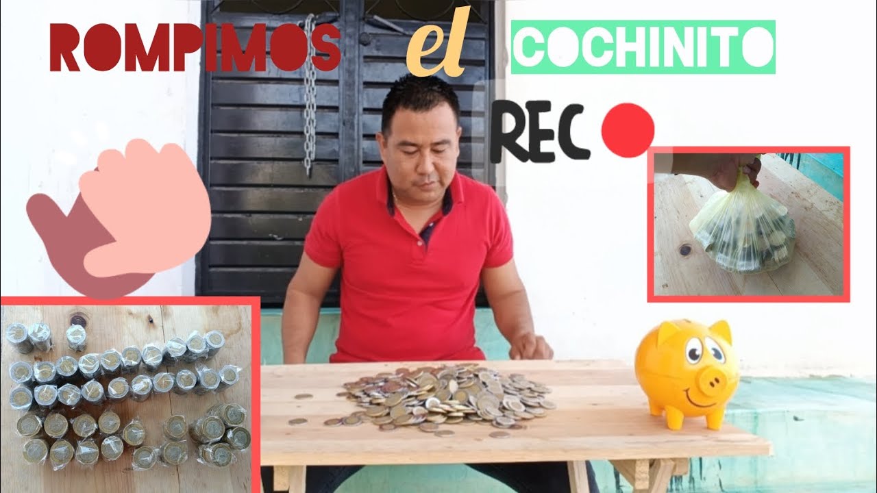 Abrimos el cochinito y miren cuánto ahorramos - YouTube