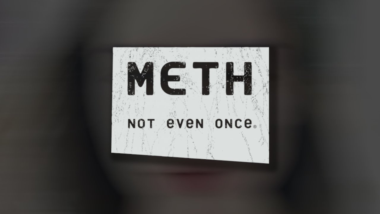 Meth Not Even Once Logo