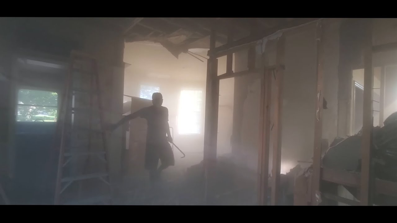 The Matson House Project - Ep. 7 - Blasting Plaster - YouTube