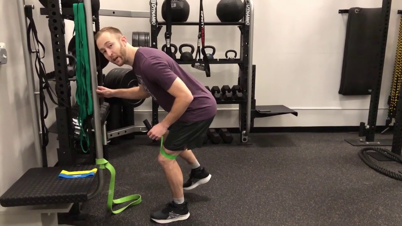 Single Leg Banded Stance - YouTube