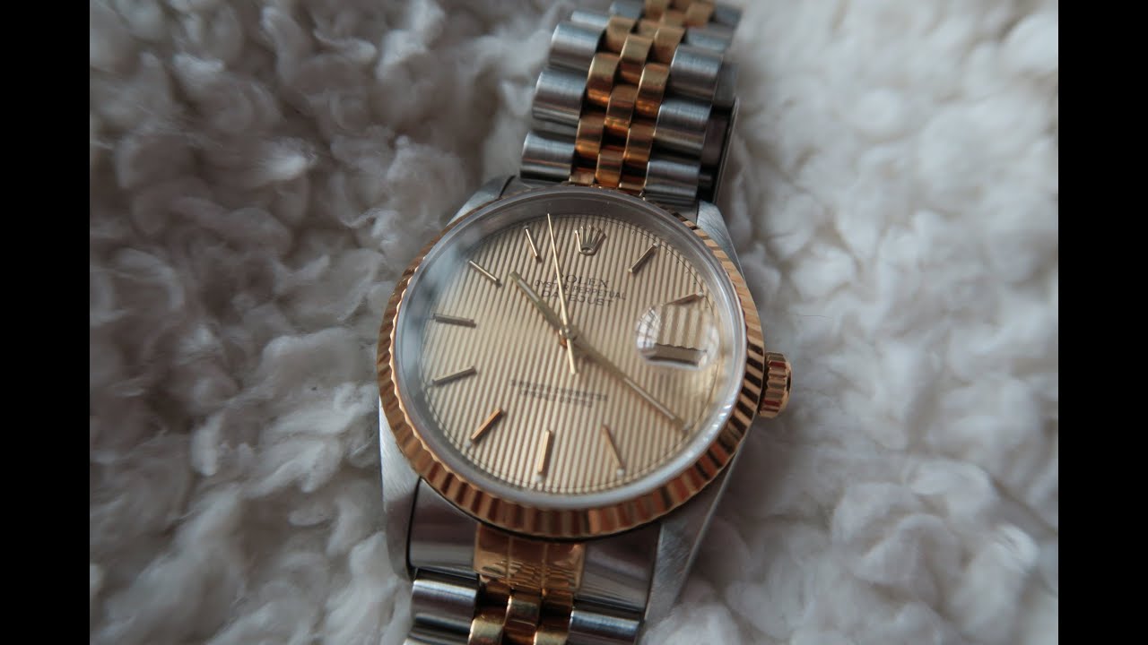 Rolex Vintage Datejust Pictures Short Video Clip - Gracious Watch - YouTube