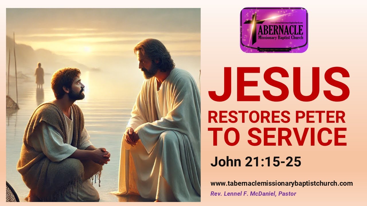 Sorry I Missed Sunday School Podcast - Jesus Restores Peter to Service ...