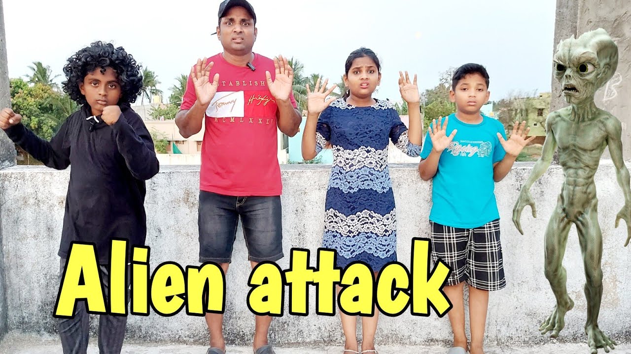 Alien 👽 Attack | comedy video | funny video | Prabhu Sarala lifestyle ...