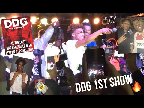 DDG FIRST SHOW VLOG IN ATLANTA GA - YouTube