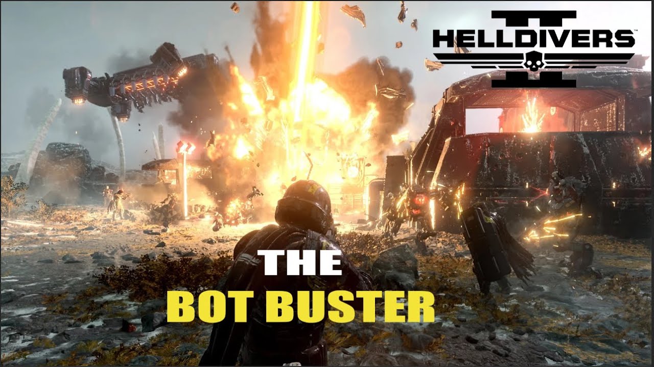 Helldivers 2 : Bust bots with this bot buster build. - YouTube