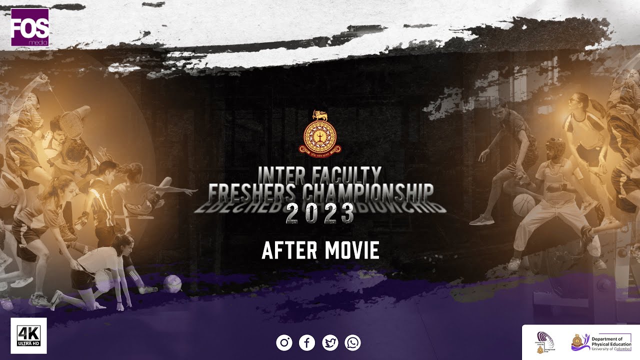 Inter Faculty Freshers Championship 2023 - Official Aftermovie - YouTube