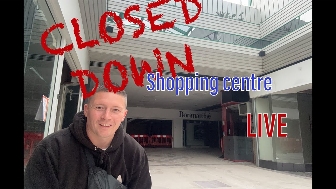 Exploring a closed down shopping centre… - YouTube