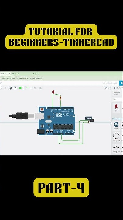 Tinkercad Tutorial for Beginners – Part 4 | IR Sensor Object Detection with LED | #3gentechies ...
