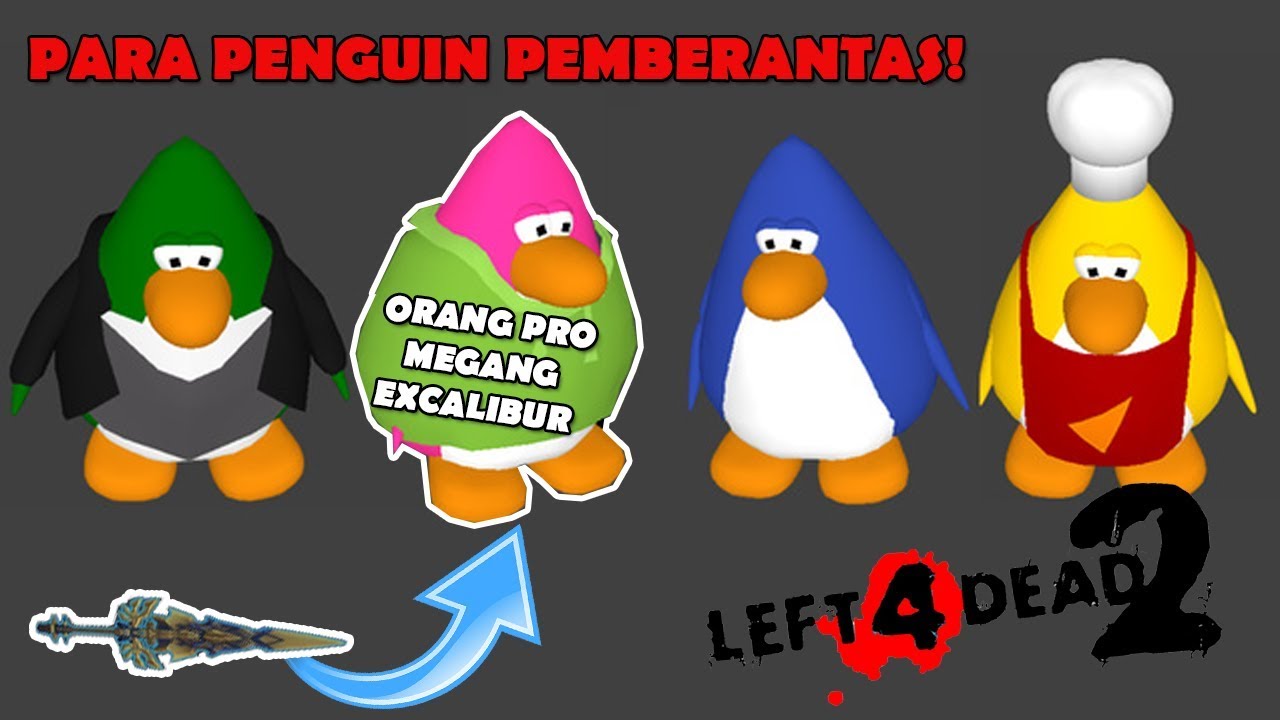 PARA PENGUIN LIAR! - L4D2 IndoFunny - YouTube
