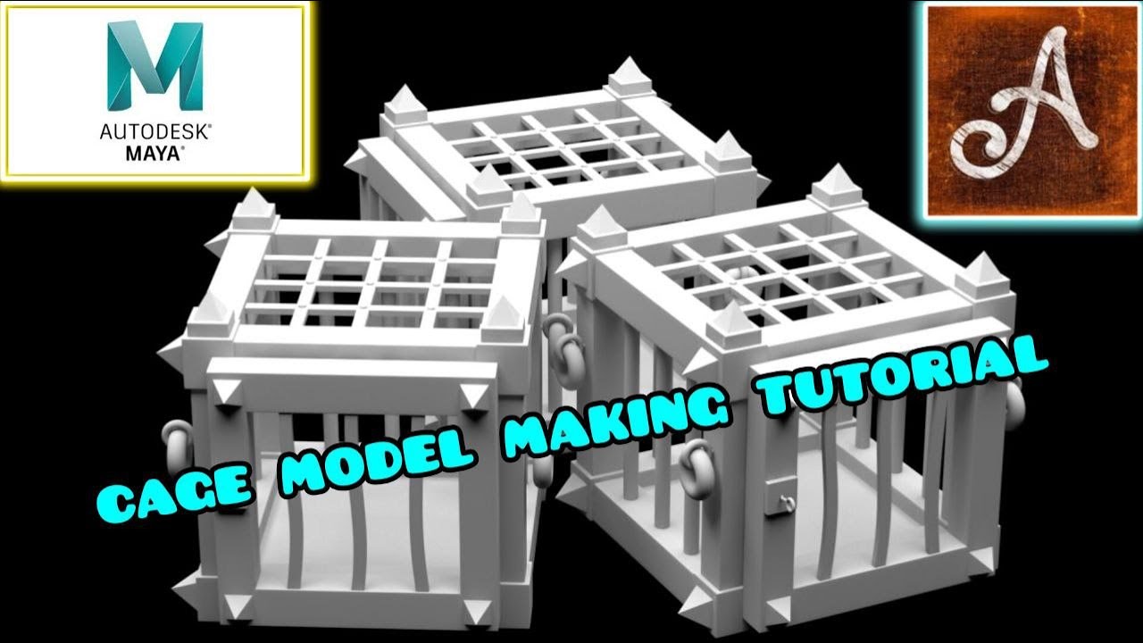 Cage model making tutorial - YouTube