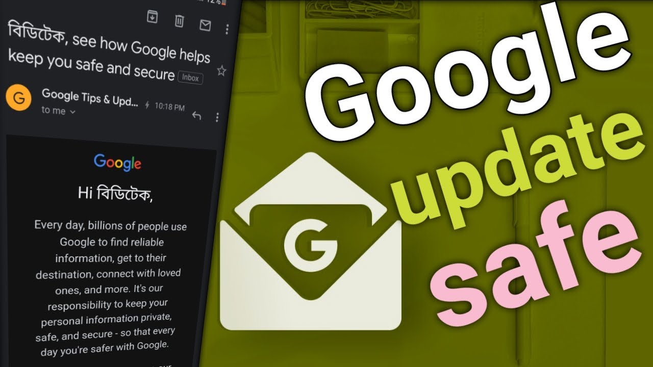 Gmail Account Update 2022 | See How Google Helps Keep You Safe And ...