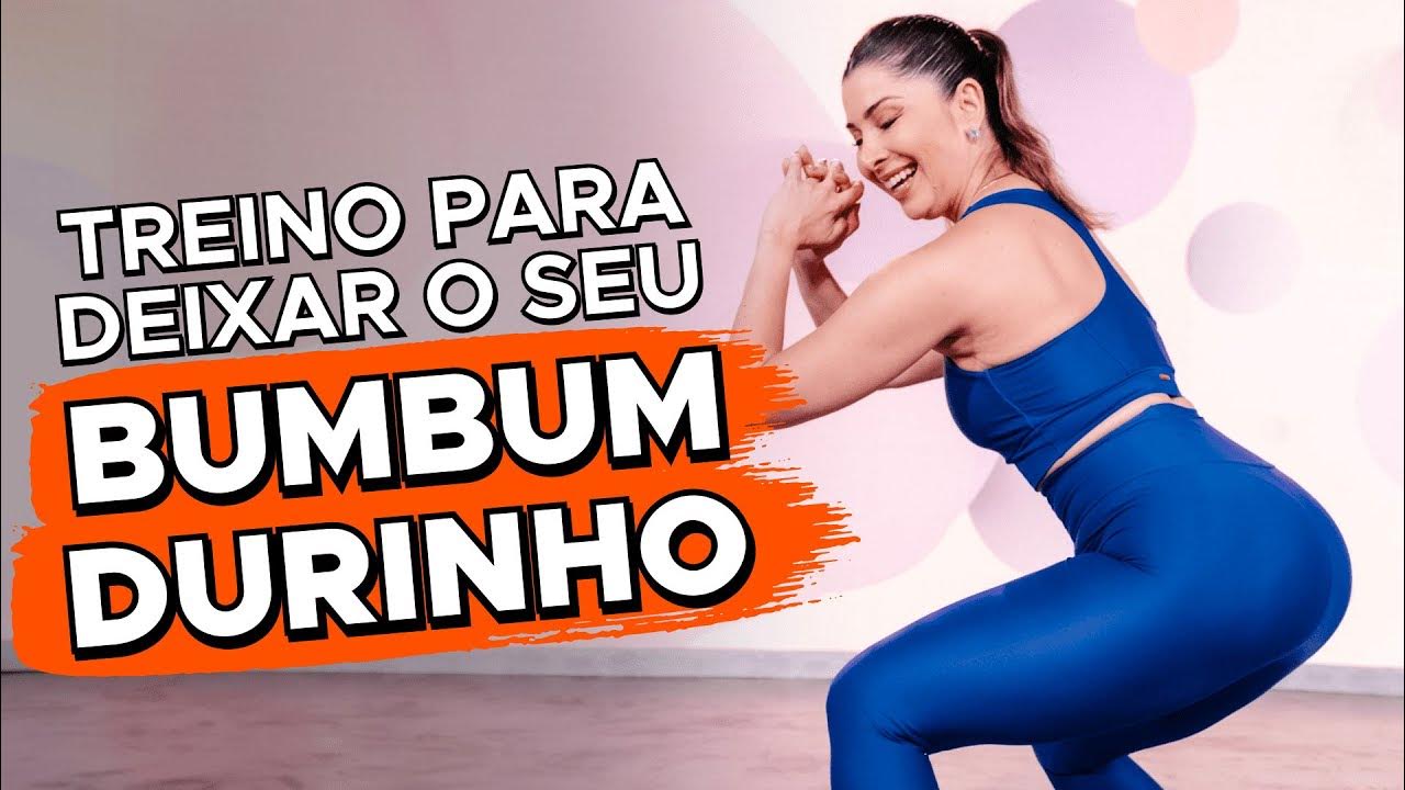 TREINO PARA DEIXAR O BUMBUM DURINHO | QUEIMA DIÁRIA - YouTube