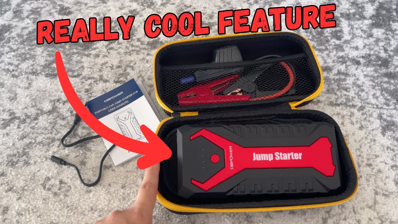 Review: DBPOWER Portable Car Jump Starter- Do NOT miss this cool ...