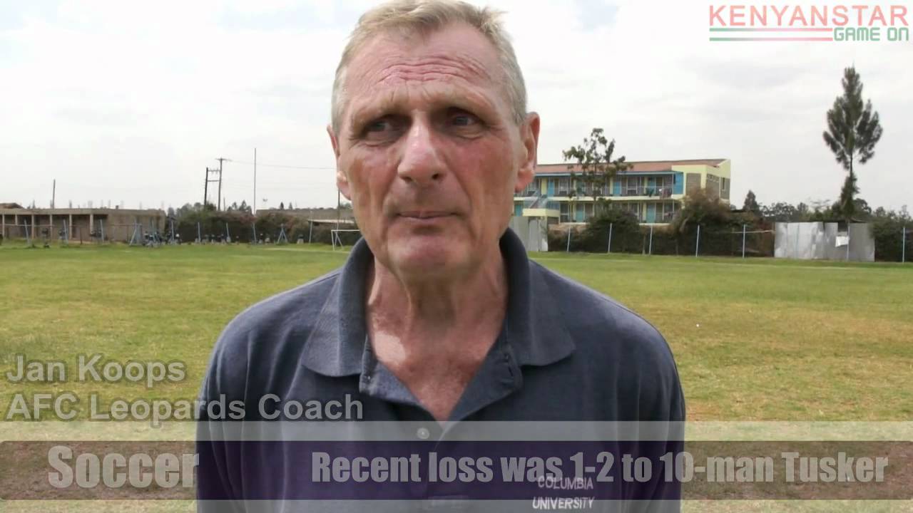 Jan Koops speaks before Thika United match - YouTube