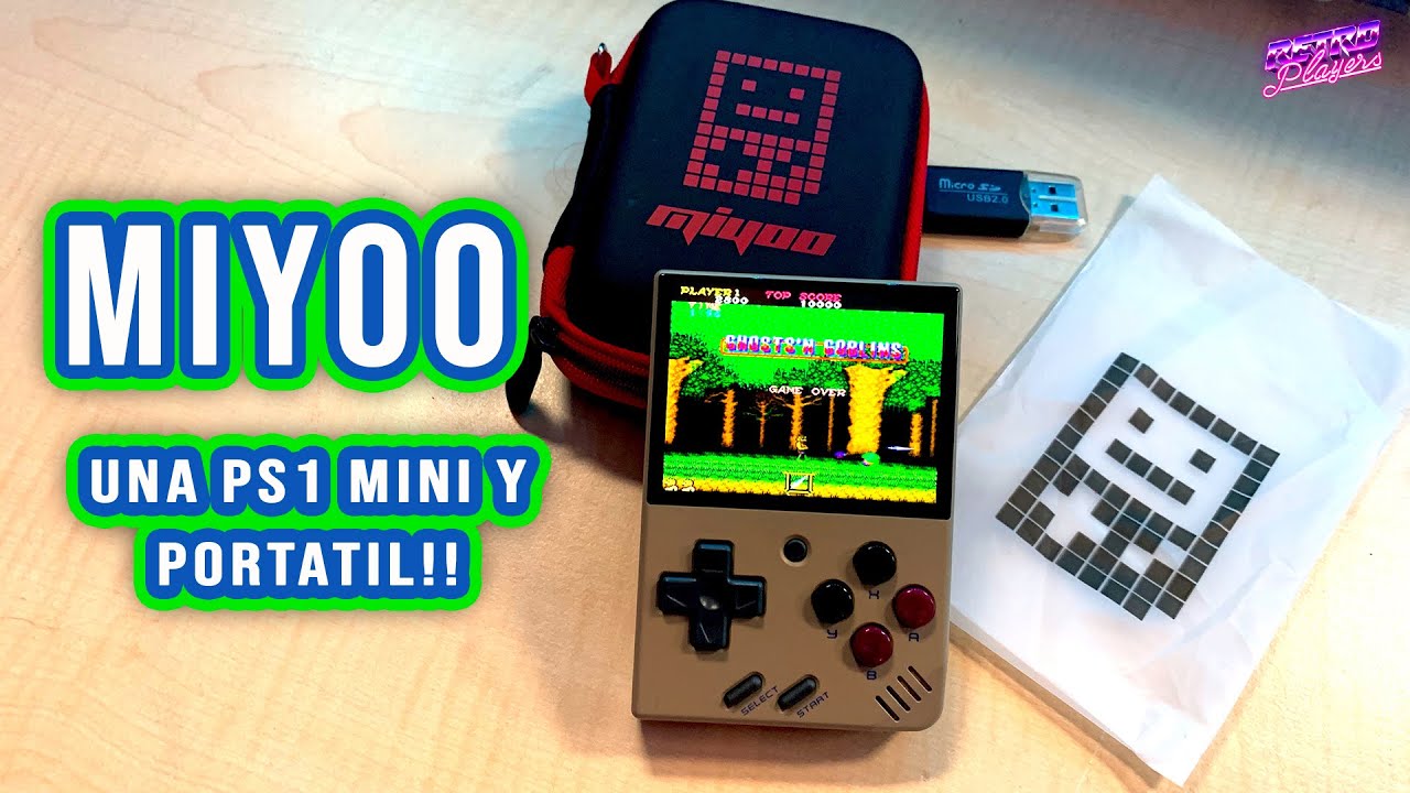 MIYOO MINI ES UNA PS1 MINI Y PORTATIL 👾 RETROPAYERS 👾 - YouTube