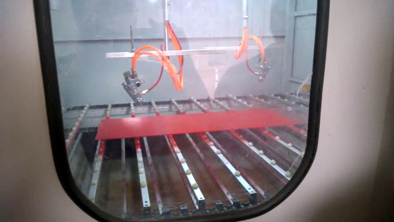 How to paint glass using spray machine?Automatic spray machine for ...