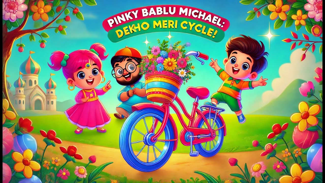Cycle Song Dekho Meri Cycle Rhymes for Children &Kids Songs#viralvideo ...