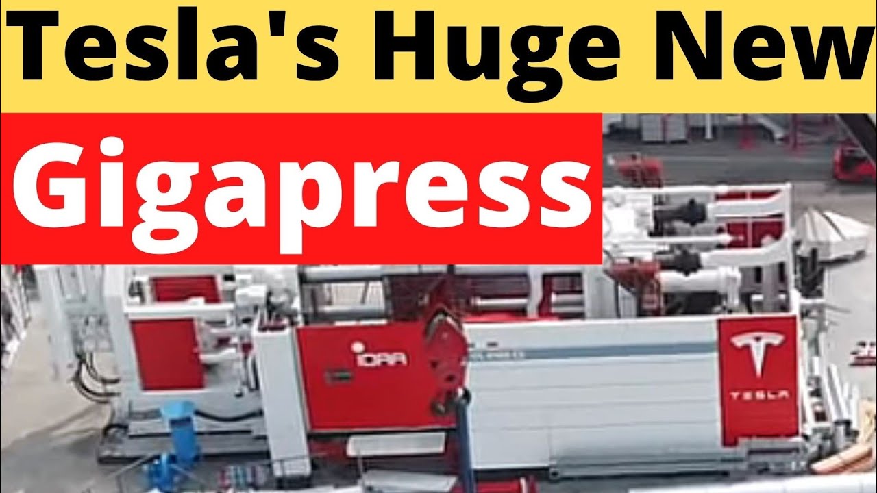 Tesla Is Working On A 12,000 Ton Giga Press To Make 20M EVs Yearly ...