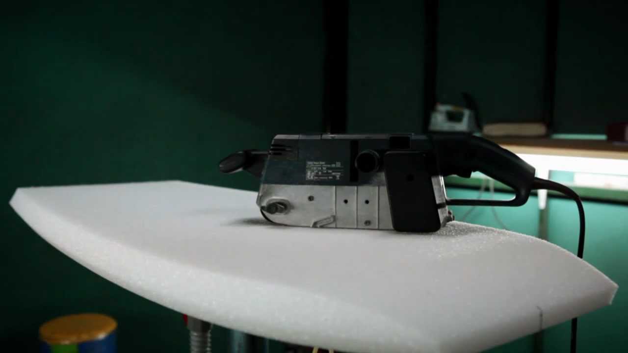 custom bodyboard shaping - YouTube