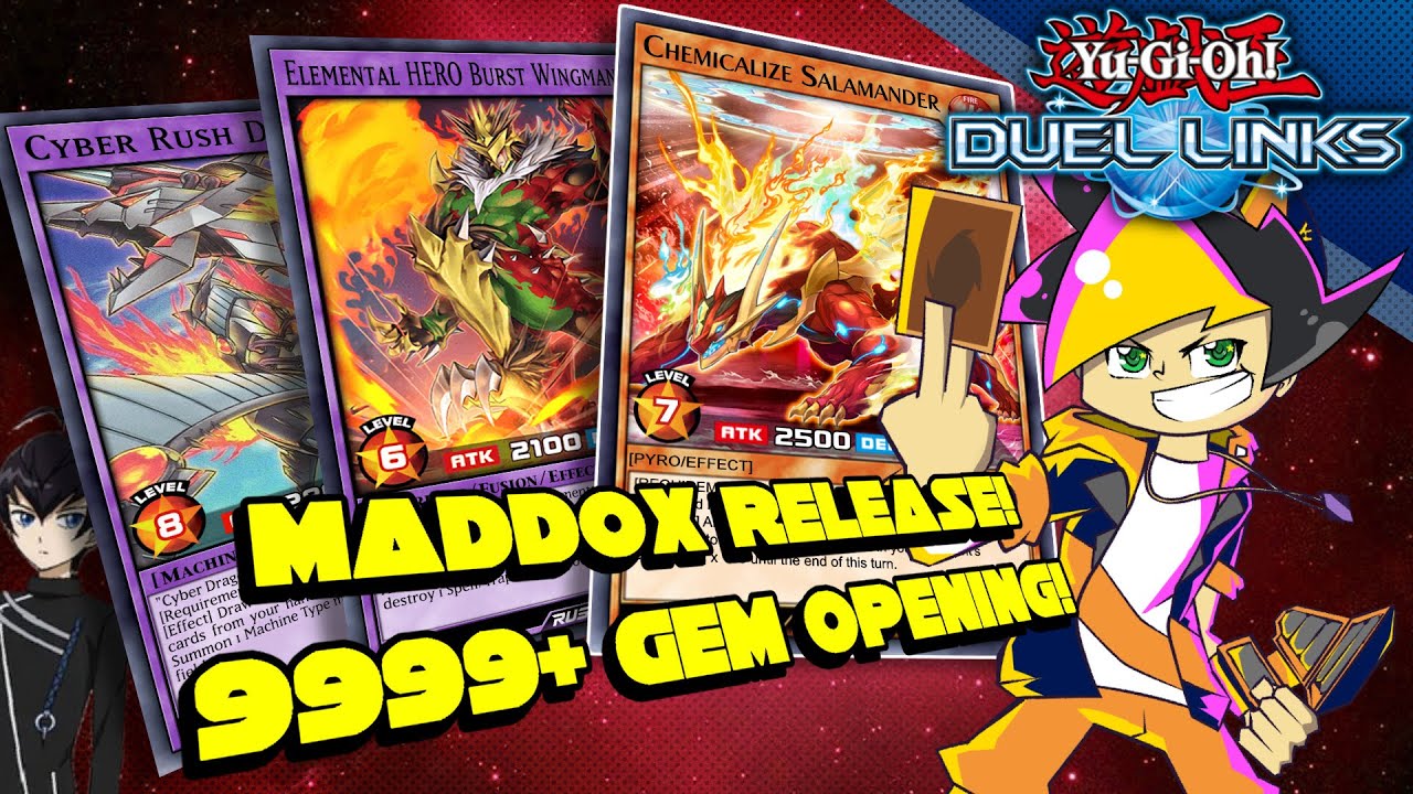 Maddox Release! Free Gaia Dragon Champion Deck?! [Yugioh Duel Links ...