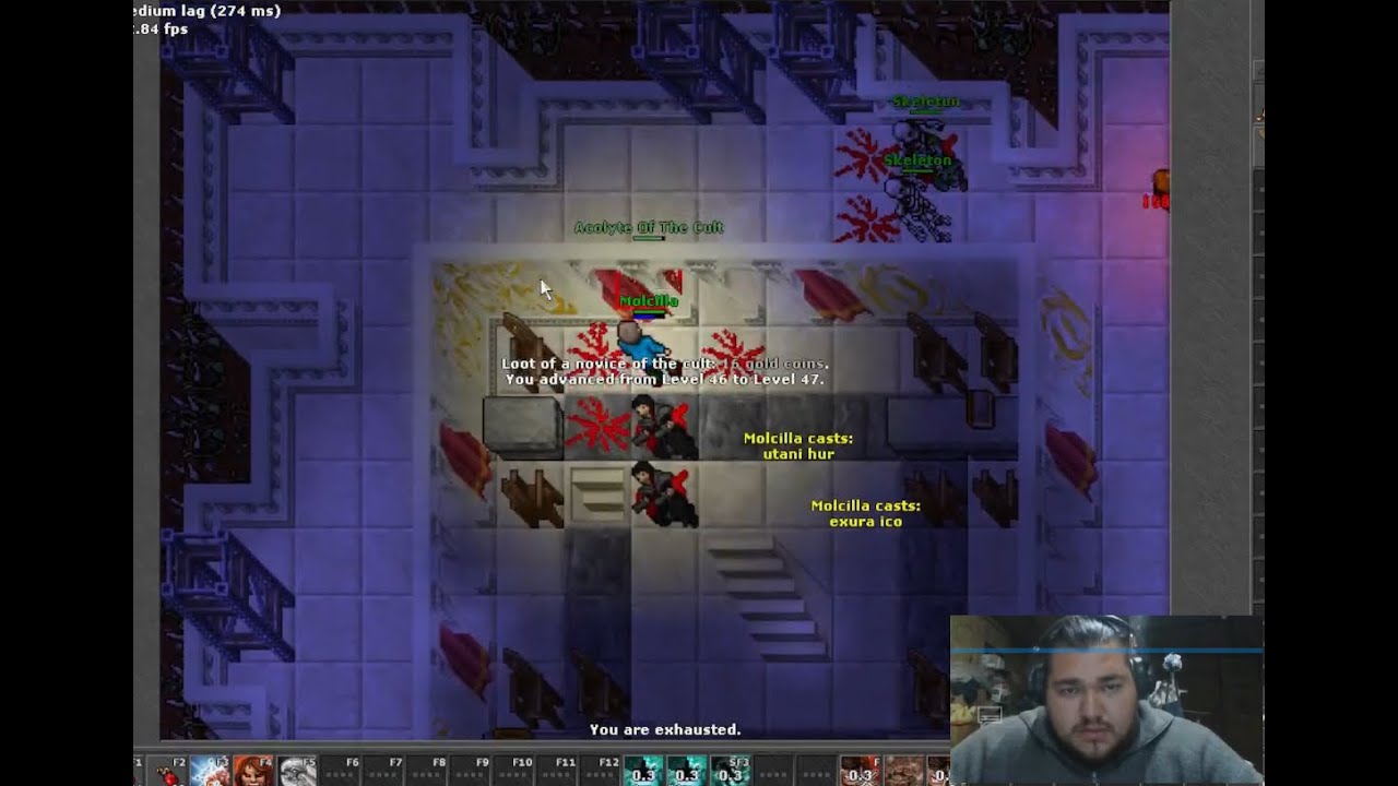 Tibia - Veterano EK [45 - 47] Capitulo 2 - YouTube