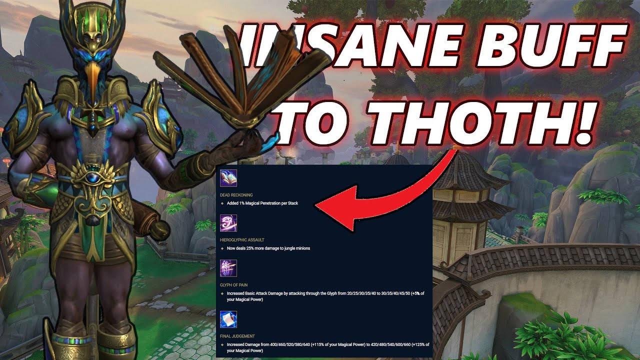 THOTH BUFF IS ACTUALLY REALLY BIG! - YouTube
