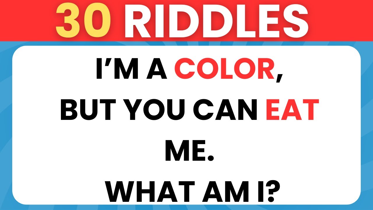 ONLY A GENIUS CAN SOLVE THESE RIDDLES 🧠 Brain Teasers & Riddle Quiz 🧩 ...