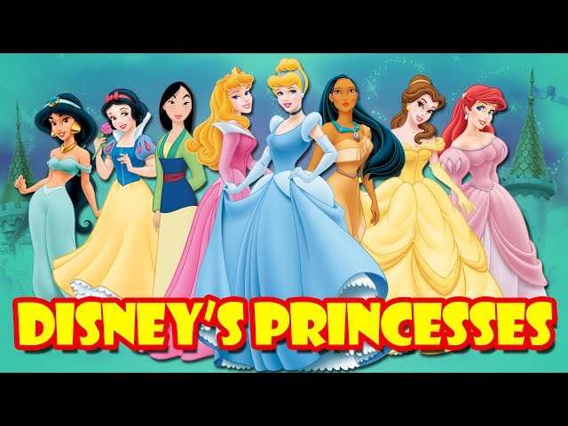 Pictures Of All The Disney Princesses And Their Names - Infoupdate.org