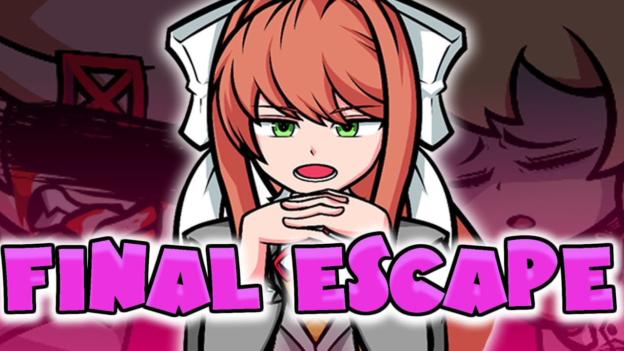 Last Chance to Escape! - FNF Final Escape but Monika and Yuri sing it ...