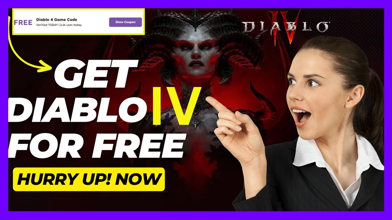 DIABLO 4 FREE - How to get Diablo 4 for FREE with Early Access (PC ...