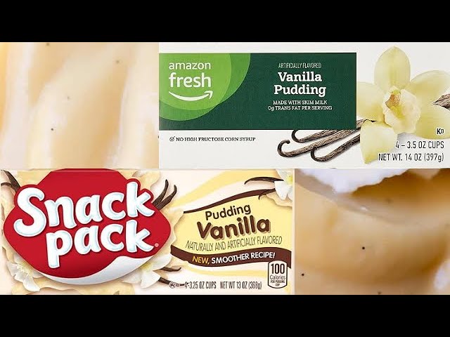 Vanilla Pudding Snack Pack Hunt's Snack Pack Pudding, Variety, 3.25