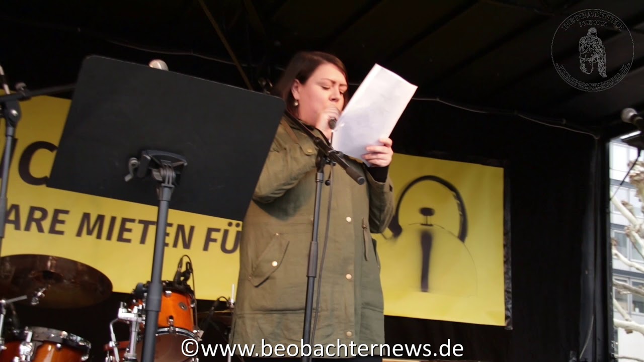 Demo gegen Leerstand und Wohnungsnot - Adriana Uda, BesetzerInnen ...