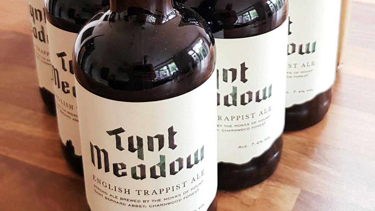 Mancave Beer Reviews #61. Tynt Meadow Trappist ale, Mount St. Bernard ...