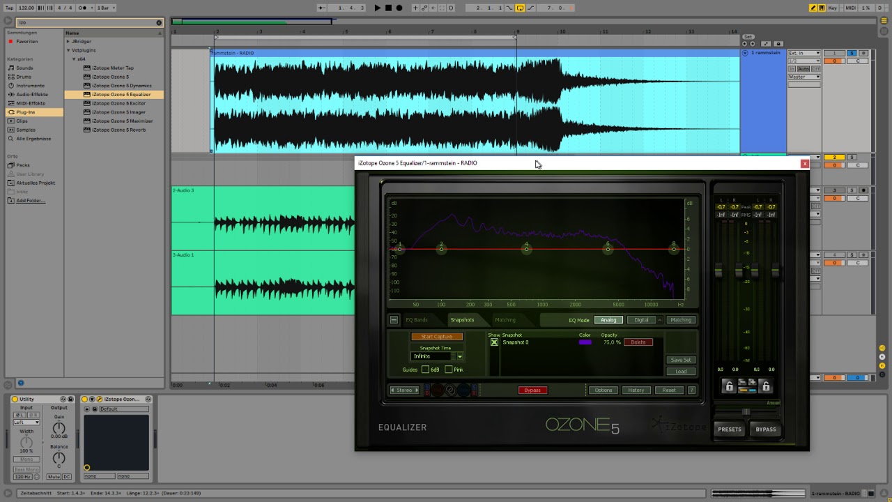 RAMMSTEIN Gitarren Sound mit Hilfe von EQ Matching - YouTube