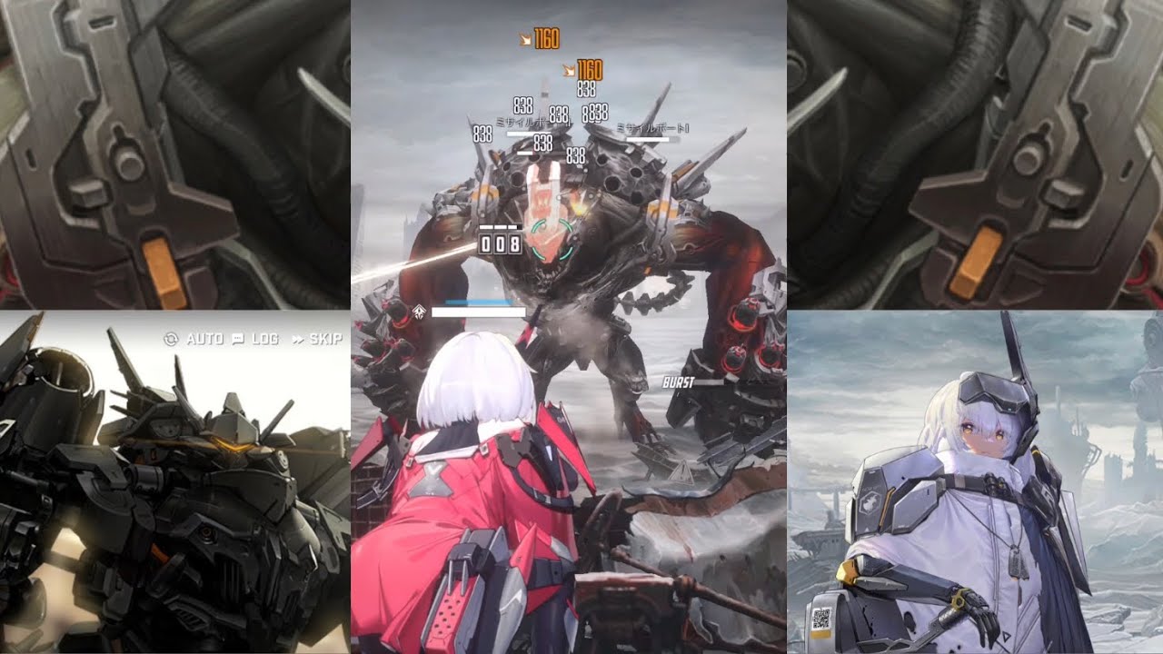 NIKKE(ニケ):アニメーション戦闘シーン【巡礼】 Animation battle scenes, pilgrimage - YouTube