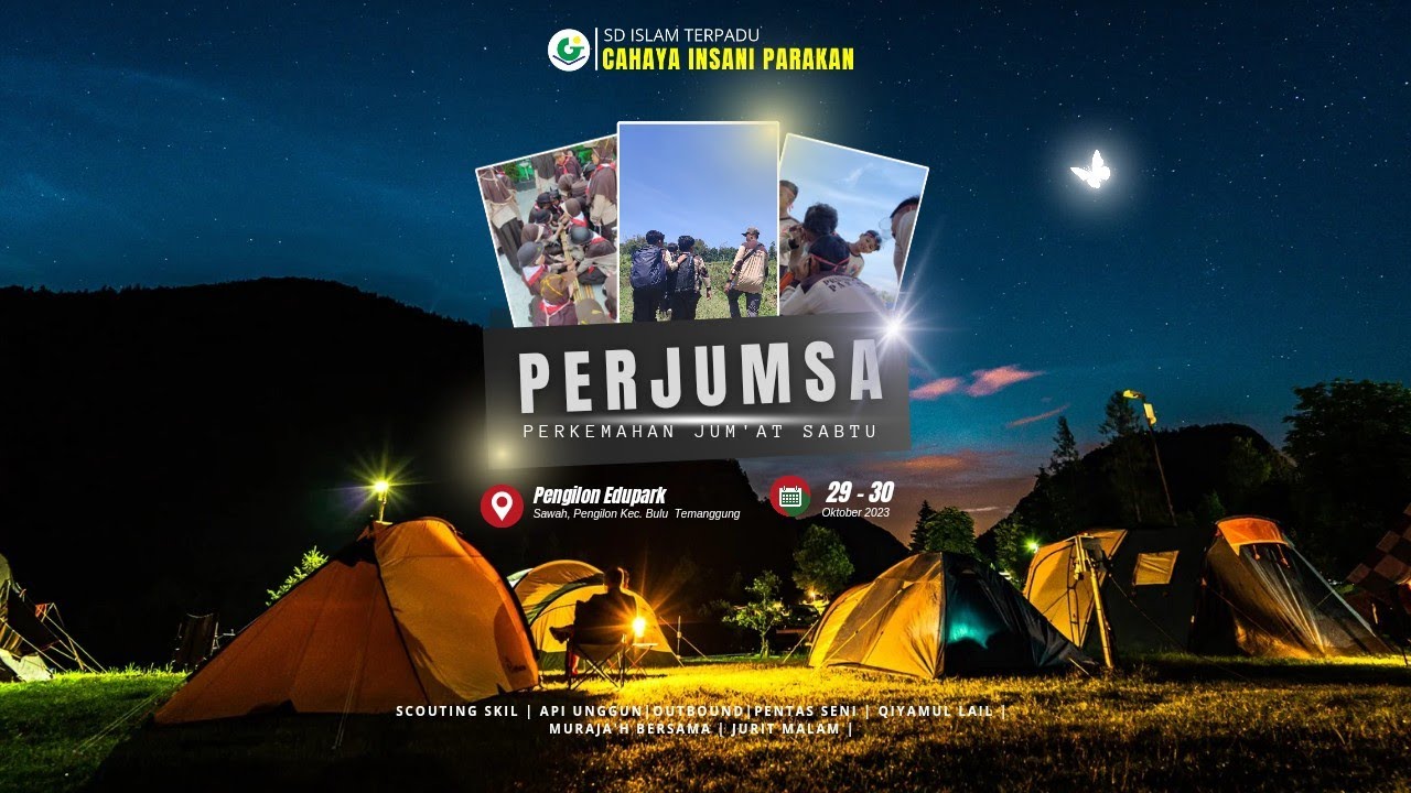 PERJUMSA SDIT Cahaya Insani Parakan |Pengilon Edupark (29-30/09/23 ...