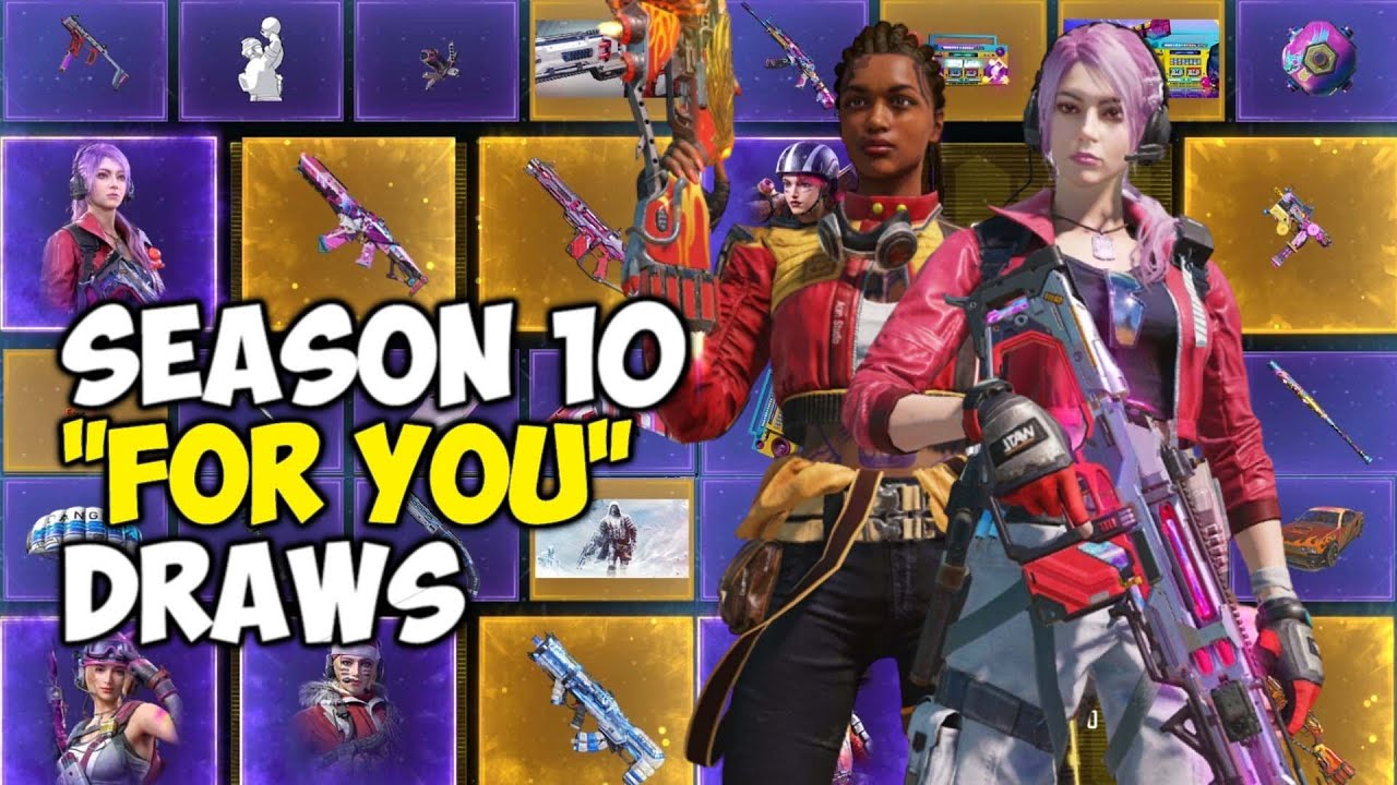 Trick to Unlock More Draws + Season 10 "FOR YOU" Draws | COD Mobile ...
