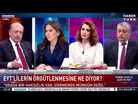 #CANLI - Çalışma ve Sosyal Güvenlik Bakanı Vedat Bilgin #AçıkveNet'te soruları yanıtlıyor