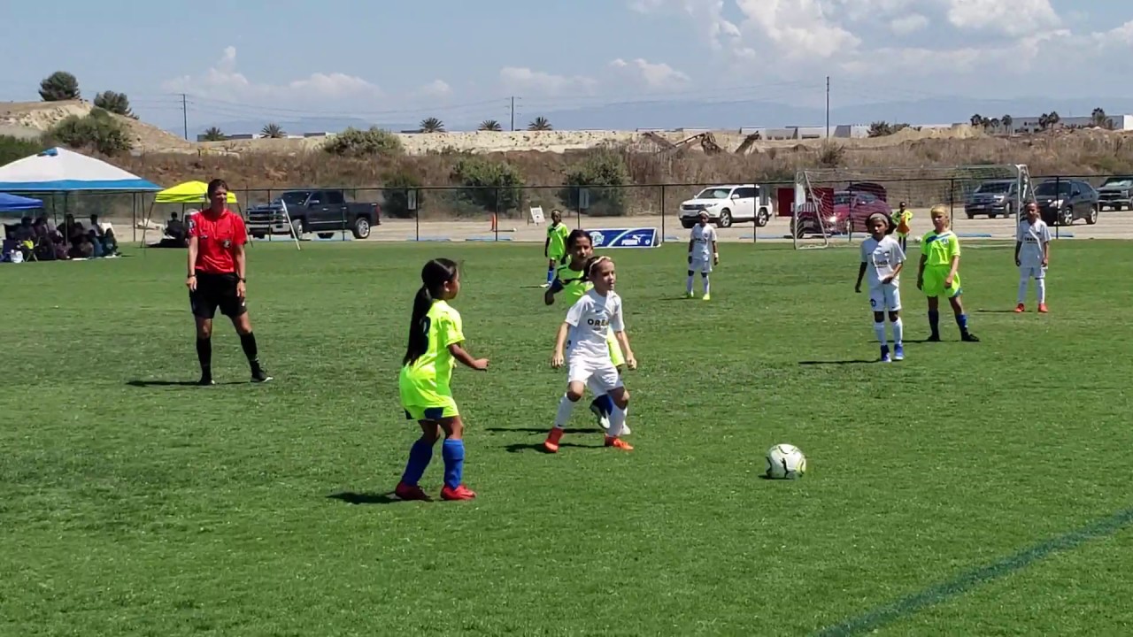 Socal Blues vs Legends FC Flight 1 Lime G2011 F1 U9 G11 Girls Soccer ...