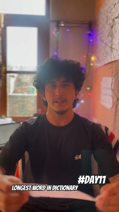 Longest word in Dictionary - YouTube