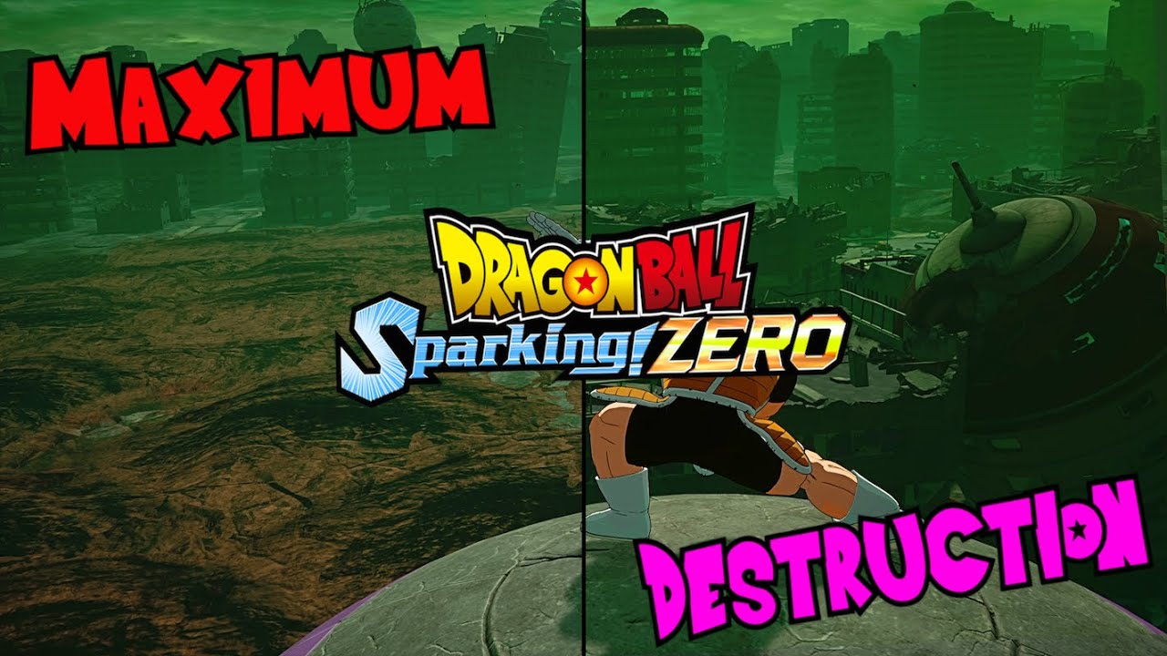 Destroying EVERYTHING in Dragon Ball: Sparking! ZERO - Destroyed Planet ...