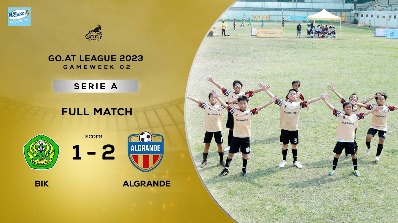 GOAT LEAGUE 2023 SERIE A | BINA INSAN KAMIL VS AL AZHAR 46 GDC - YouTube