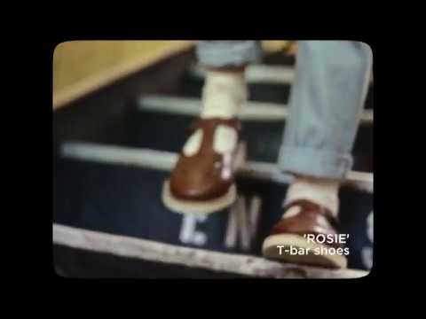 Young Soles Autumn Winter 2018 | Rosie t-bar shoes in Chestnut Brown