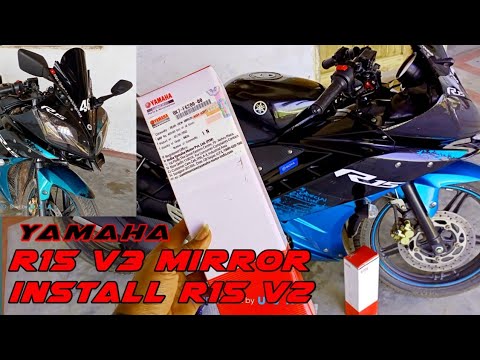 R15 V3 Mirror install R15 V2,Yamaha R15v2 install R15 V3 mirror,R15 v3 ...
