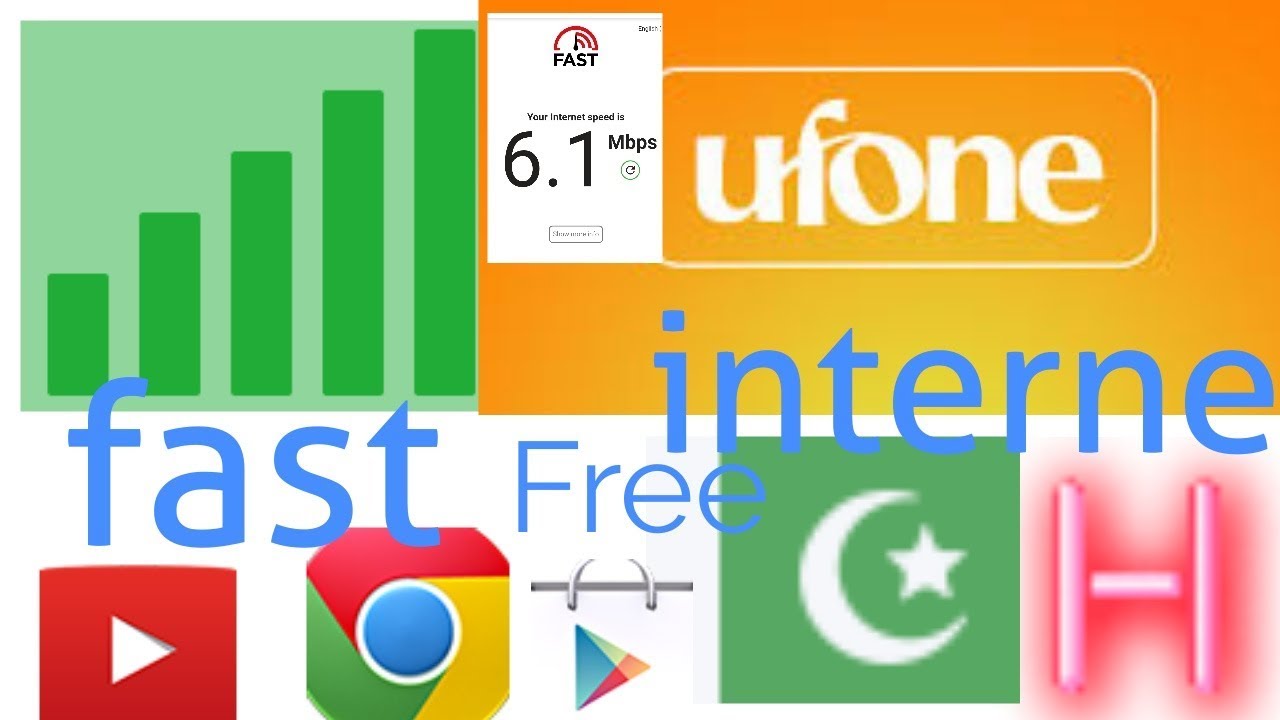 Ufone free internet fast speed 2019 - YouTube