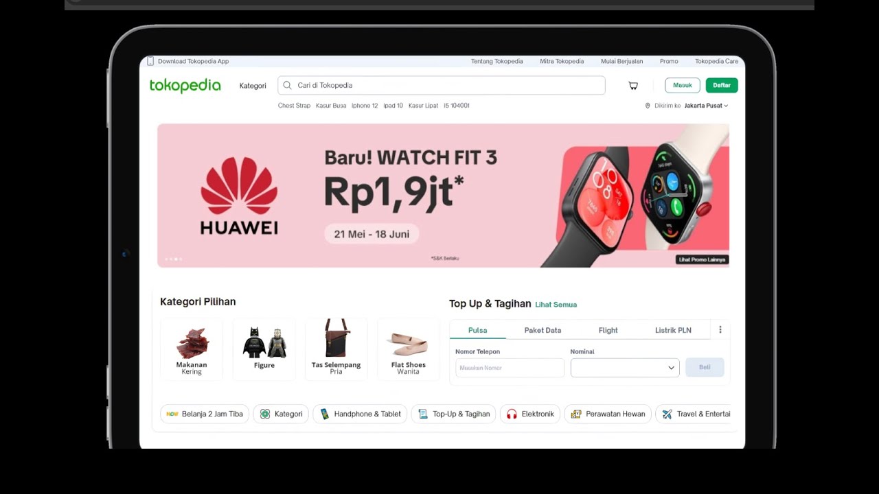 UI&UX Figma Interface Tokopedia - YouTube