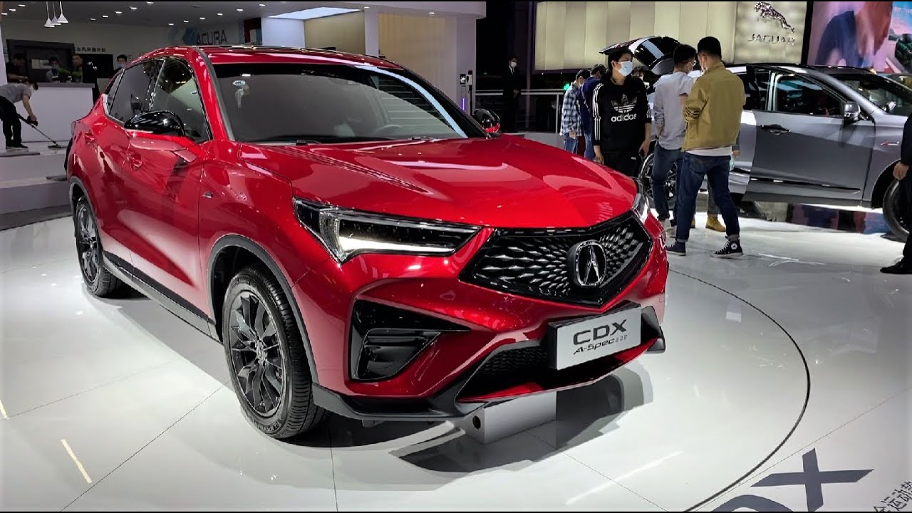 2021 Acura CDX A-Spec Walkaround—2021 ShangHai Motor Show—2021款讴歌CDX A-Spec，外观与内饰实拍 - YouTube